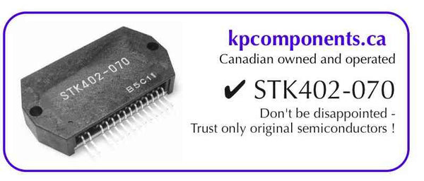 STK402-070 IC Audio Amplifier – KP Components Inc.