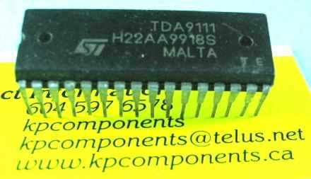 TDA9111 Deflection Processor IC – KP Components Inc.