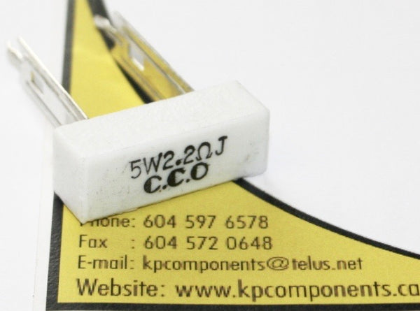 2.2 Ohm 5W Standoff Resistor – KP Components Inc.
