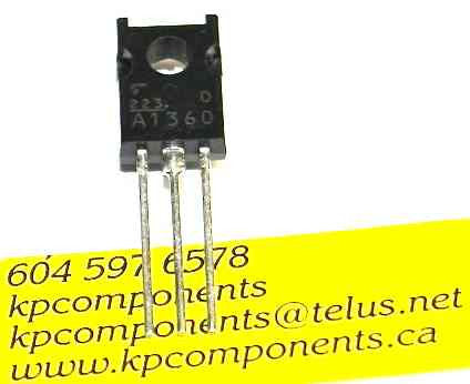 2SA1360 Transistor A1360 – KP Components Inc.