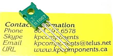 2SB1067 Transistor B1067 Toshiba – KP Components Inc.