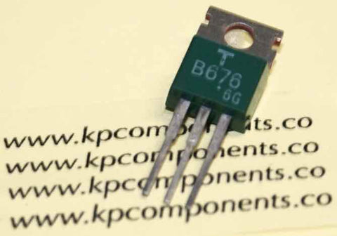 2SB676 Transistor B676 Toshiba – KP Components Inc.