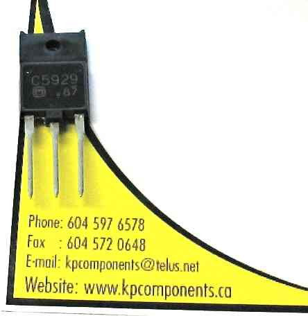2SC5929 Transistor C5929 Matsushita – KP Components Inc.
