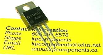 2SD1062 Transistor D1062 Sanyo – KP Components Inc.