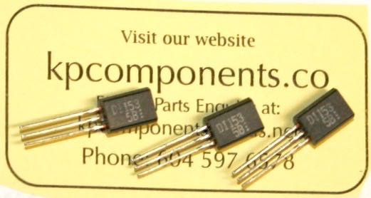 2SD1153 Transistor D1153 NPN Darlington – KP Components Inc.