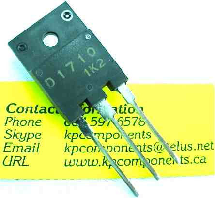 2SD1710 Transistor D1710 Sanyo – KP Components Inc.