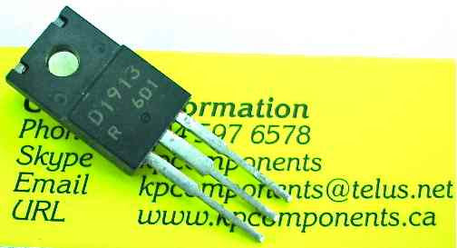 2SD1913 Transistor D1913R – KP Components Inc.