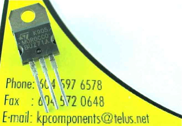 BUZ71A Mosfet N Channel 50V 13A – KP Components Inc.
