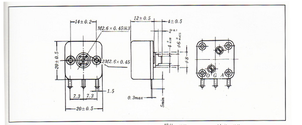 Variable Tuning Capacitor CBM-223P – KP Components Inc.