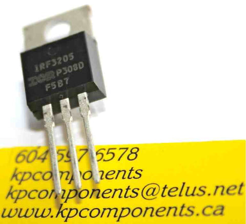 IRF3205 Mosfet Transistor 55V 110A – KP Components Inc.