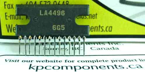 LA4496 IC Audio Amplifier – KP Components Inc.
