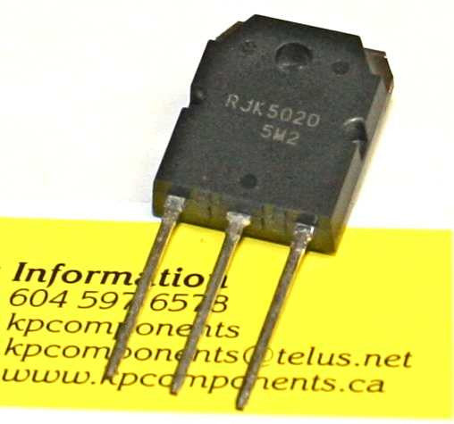 RJK5020 Mosfet High Speed N Channel – KP Components Inc.