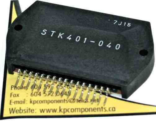 STK401-040 IC Audio Amplifier – KP Components Inc.