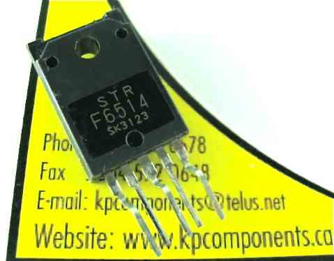 STRF6514 Regulator IC STR F6514 – KP Components Inc.