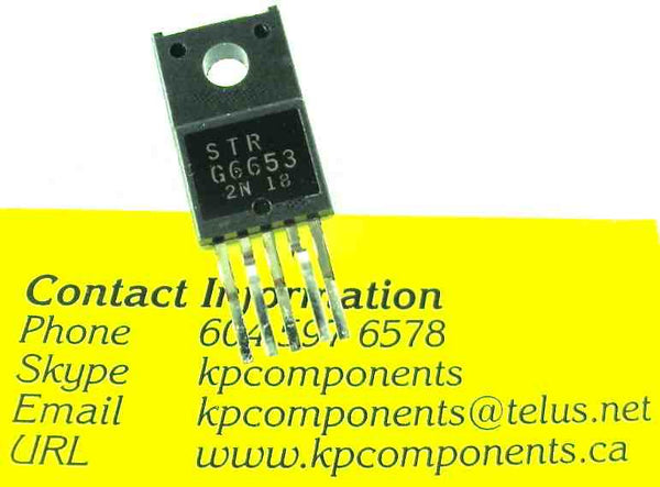 STRG6653 IC STR-G6653 Regulator – KP Components Inc.