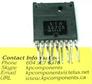 STRS6705 IC STR-S6705 Regulator – KP Components Inc.