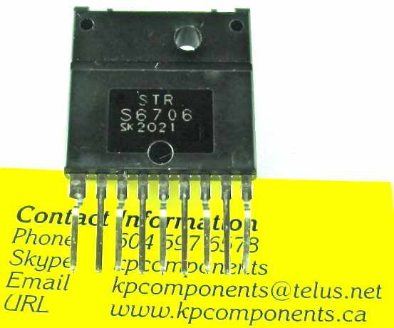 STRS6706 IC STR-S6706 Regulator – KP Components Inc.