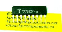TA7322P IC Low Noise Pre-Amplifier – KP Components Inc.