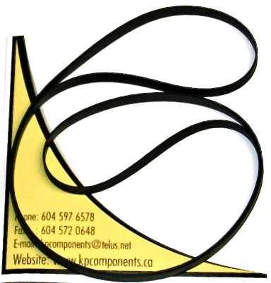 BSR XL-1200 Turntable Belt Replacement – KP Components Inc.